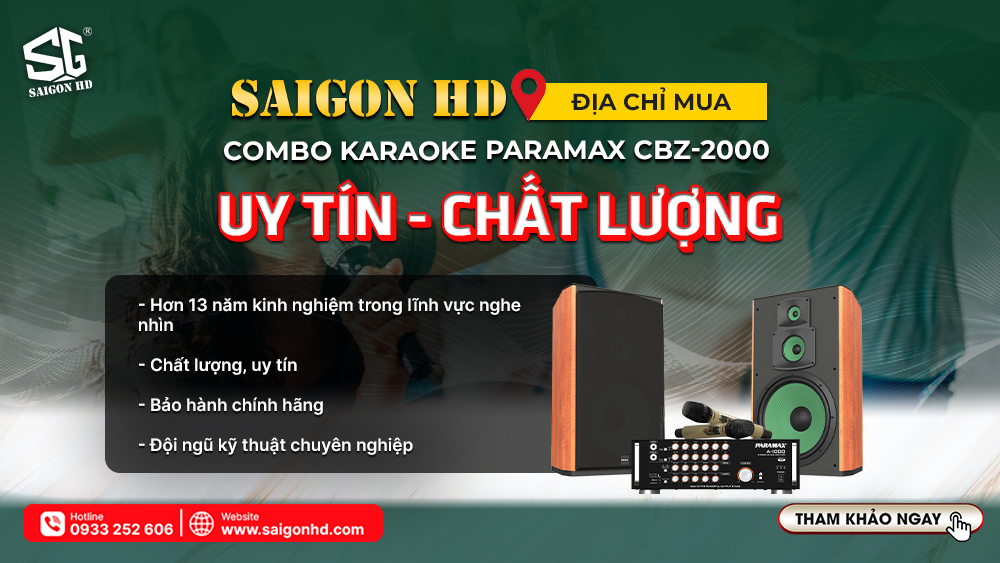 Đánh Giá Dàn âm Thanh Karaoke Paramax Cbz 2000 Có Gì đặc Biệt Cùng Tìm